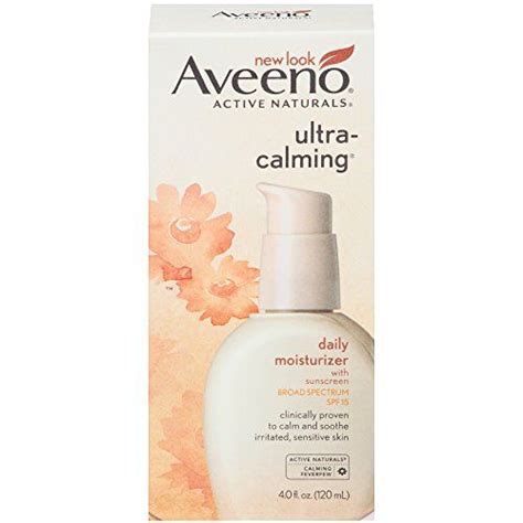 Aveeno Ultra Calming Daily Facial Moisturizer For Sensitive Dry Skin