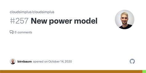 new power model · issue 257 · cloudsimplus cloudsimplus · github