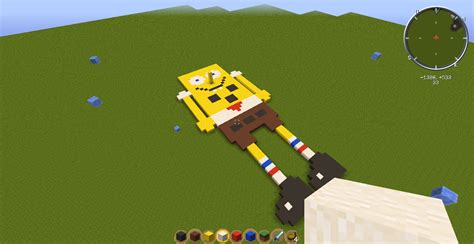 How To Build Spongebob In Minecraft