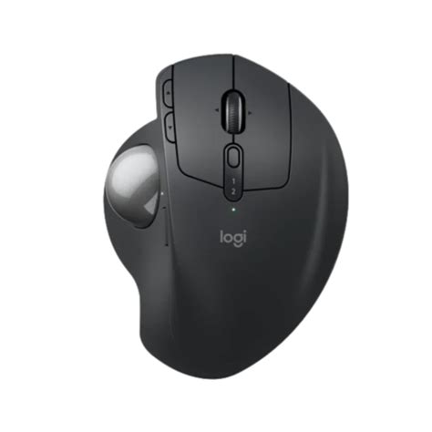 עכבר אלחוטי בלוטוס ארגונומי Logitech Mx Ergo S 910 007260 Wireless Trackball Mouse Graphite
