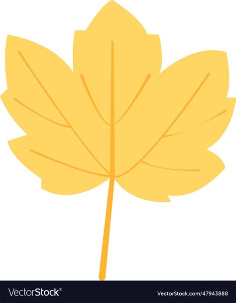 Tree Leaf Icon Royalty Free Vector Image VectorStock
