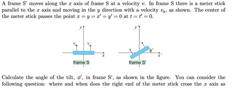 Solved A Frame S Moves Along The X Axis Of Frame S At A Chegg
