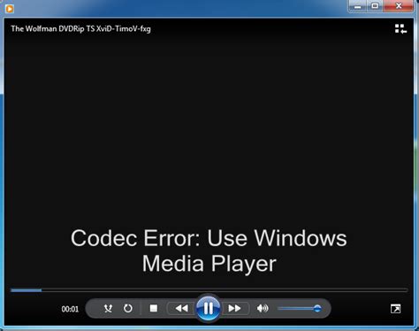 Codec Error Use Windows Media Player TEAkolik Blog