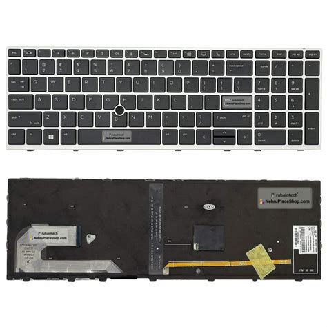 Hp Elitebook G Black Laptop Replacement With Silver Frame Backlit Keyboard Regatech