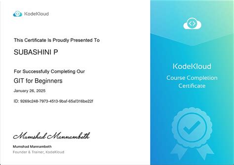P Subashini On Linkedin 🎉im Excited To Have Completed The Git For Beginners Course 🎉 Ive