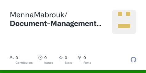 GitHub Manunnn Document Management System