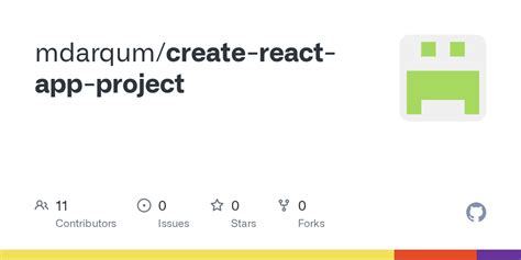 Github Mdarqumcreate React App Project