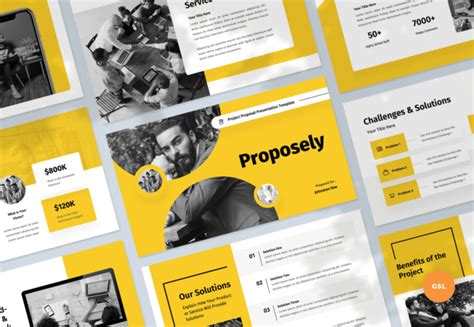 Project Proposal Google Slides Presentation Template Graphue