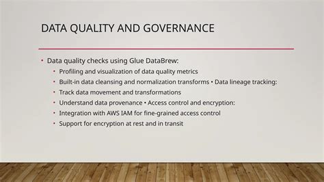 Unleashing The Power Of Data Analytics With Aws Glue And Data Lakespptx Databases Computer
