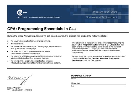 Fall 2023 Cs201 2 Bc230212060 Cpa Programming Essentials In C During The Cisco Networking