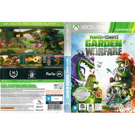 Plants Vs Zombies Garden Warfare Xbox 360 2 Com Detalhe Arena