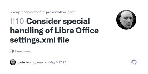 Consider Special Handling Of Libre Office Settingsxml File · Issue 10