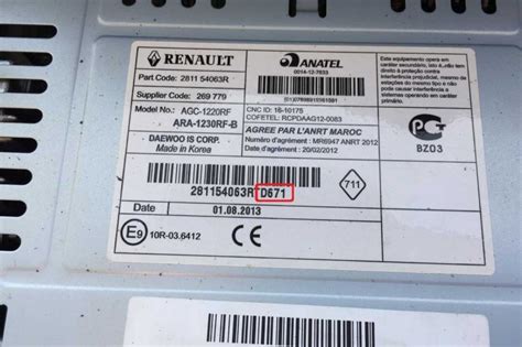 Comment Récupérer Le Code Autoradio Renault Indurogear