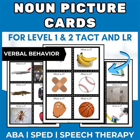 Aba Behavior Resources Aba Tacting Picture Cards Aba Therapy Session
