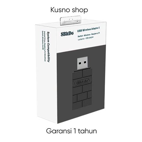 Jual 8BitDo USB Wireless Bluetooth Controller Adapter Versi 2 Indonesia Shopee Indonesia