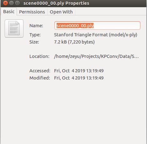 Issues Regarding Newly Edited Scannet Py Issue HuguesTHOMAS KPConv GitHub