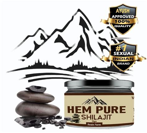 Hem Pure Shilajit Sex Power Badhye Ghode Jaise Takat Sex Timing Packaging Size 15 11 7