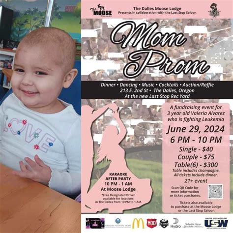 Mom Prom 2024 A Benefit For Valeria Is June 29 — Columbia Community
