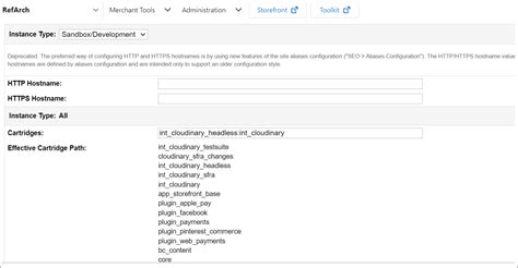 Salesforce Commerce Cloud B2c Commerce Cartridge For Headless Configuration Documentation