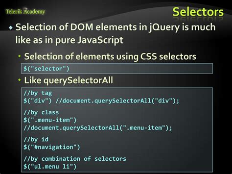 Unleash The Power Of Jquery Ppt Download