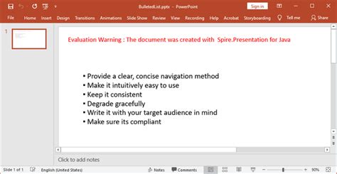 java insert lists in powerpoint codeexamples