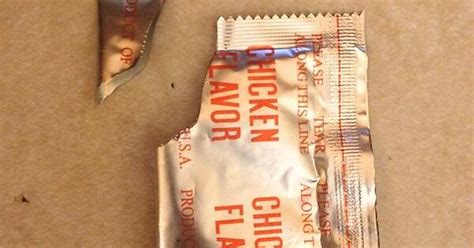 Spent 30 Mins Looking Through The Trash For This Packet To Prove To My Girl The Corner Wasnt