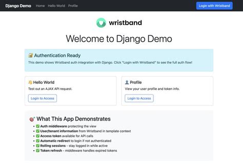 Remember That Django Auth Sdk We Just Launched Wristband Posted On