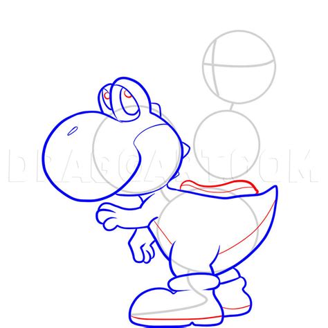 How To Draw Mario And Yoshi Drawing Step By Step By Dawn Dragoart
