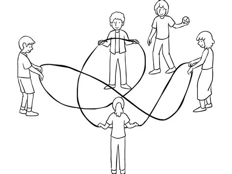 Fun Team Problem Solving Challenge With Rope Loop De Loop