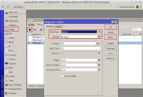 Cara Setting Bridge Interface Di Mikrotik Tutorial Jaringan Komputer Configure Your Knowledge