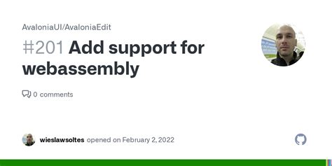 Add Support For Webassembly Issue 201 AvaloniaUI AvaloniaEdit GitHub