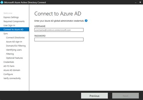 Configure Azure AD Connect ADFS SimuLand