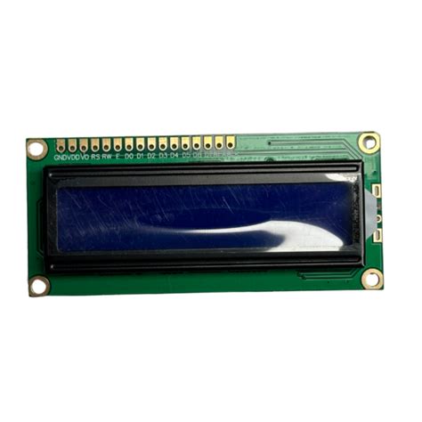 16x2 Lcd Display Blue Backlight Techiesms