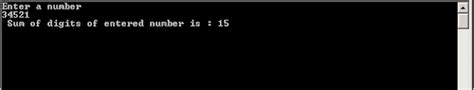 C Programming Tutorials Wap To Add Digits Of Entered Number