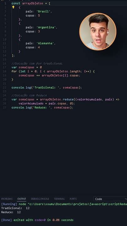 Reduce Javascript Cyber Codesjavascript Programação Python Programação Frontend Coding