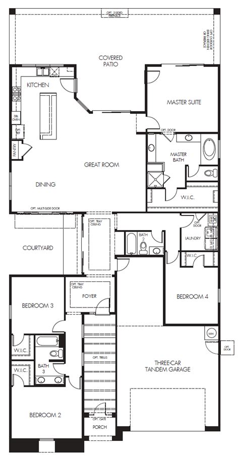 Meritage Homes Sierra Floor Plan Floor Roma