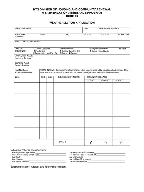 Fillable Online Bronxshepherds Nys Division Of Housing And Community Renewal Weatherization