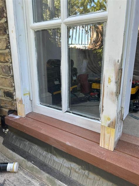 Sash Window Wooden Sill Repair Replacement Service TSWR