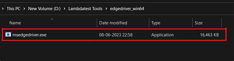 How To Download And Setup Edge Driver For Selenium Lambdatest