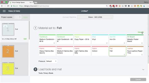 how to edit default material settings in cricut design space artofit