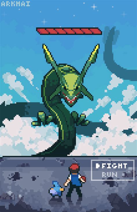 Pokemon Emerald Rayquaza