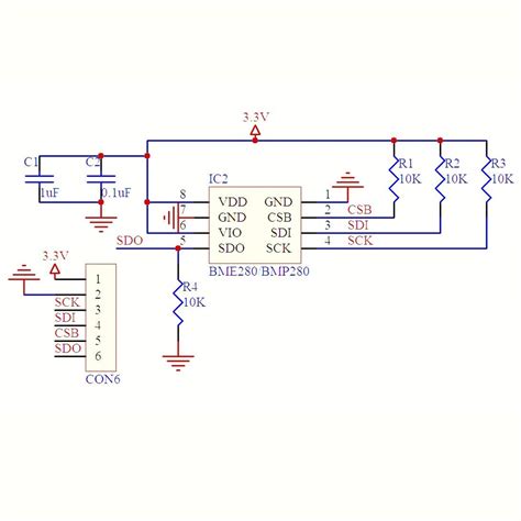 BME280 Temperature Humidity Sensor I2C 3 3V Micro Robotics