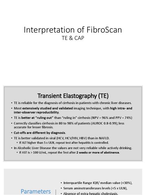 Interpretation Of Fibroscan Pdf Cirrhosis Hepatitis