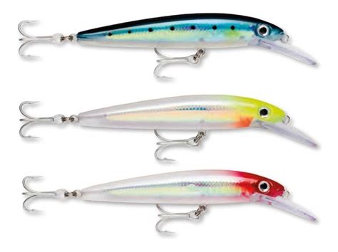 Kit De 3 Rápalas De Pesca Agua Dulce Y Salada 85 Cm Mercado Libre