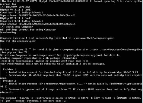 composer error · issue 608 · facebookarchive fbctf · github