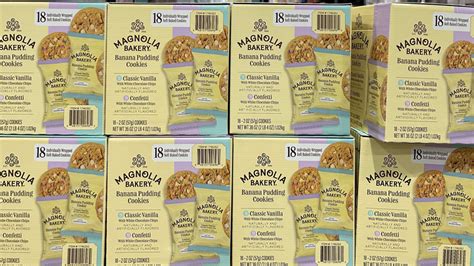 Magnolia Bakery Launches Banana Pudding Cookies At Costco
