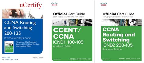 Ccna Routing And Switching 200 125 Pearson Ucertify Course And Textbook Academic Edition Bundle