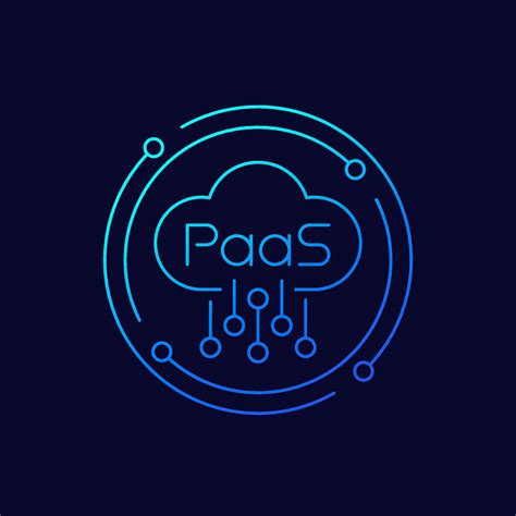 Paas Icon Platform As A Service Linear Design 46552991 Vector Art At Vecteezy