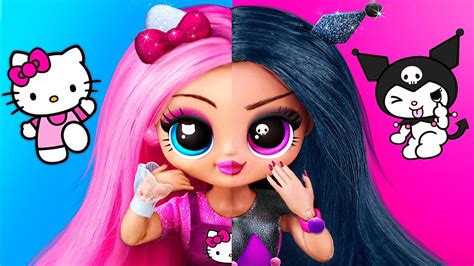 Хелоу Кітті з ЛОЛ ОМГ 10 ідей щодо ляльок Youtube