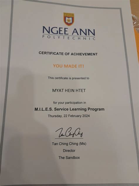 Myat Hein Htet On Linkedin Reflecting On My Involvement In The Mile